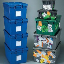 Label Placard For Warehouse Or Reusable Container Labeling - PaladinID, LLC