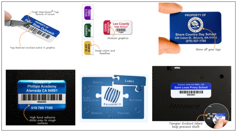Tracking School Property: Barcode Labels and Inventory PaladinID, LLC ...
