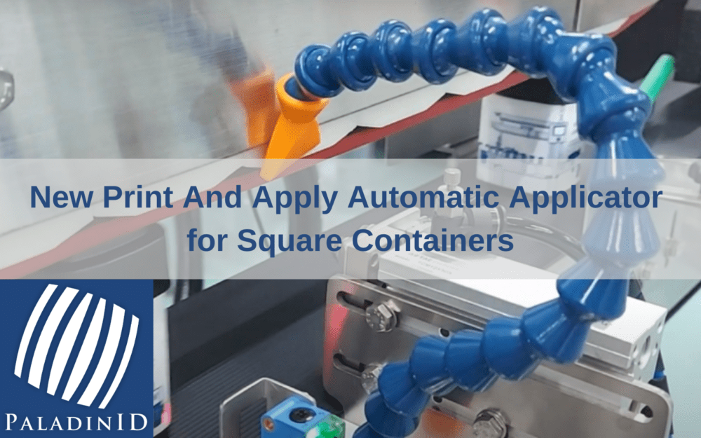 New Print And Apply Automatic Applicator for Square Containers ...
