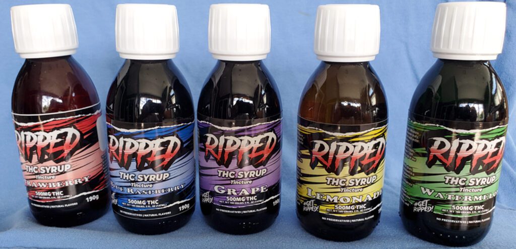 AMP's New Line Of "Ripped" THC Syrup PaladinID, LLC Label Printing ...